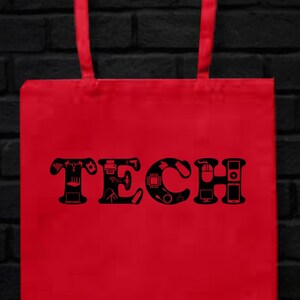 TECH Word Art Cut File Pack, Technology Word Art, Tech Buff, Tech Nerd ...