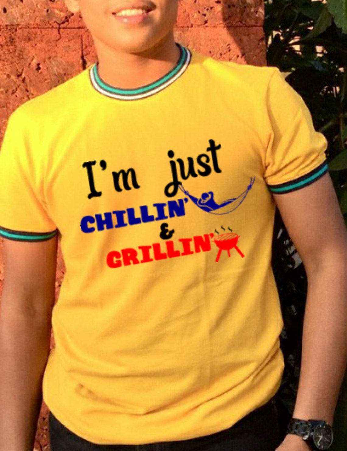 I'm Just Chillin' and Grillin' Cut File Pack - Etsy