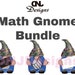 Math, Gnome, Math Gnomes, Gnome Illustrations, Math Gnome Illustrations ...