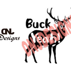 Buck Yeah! Cut File Pack, Hunting, Deer - Etsy