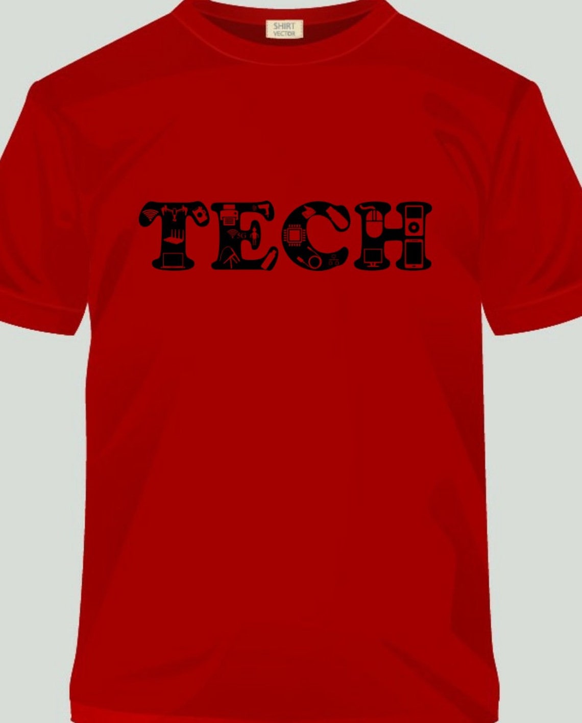 TECH Word Art Cut File Pack Technology Word Art Tech Buff - Etsy