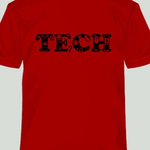 TECH Word Art Cut File Pack, Technology Word Art, Tech Buff, Tech Nerd ...