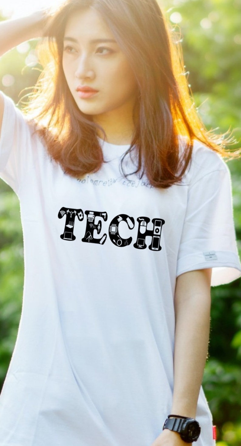 TECH Word Art Cut File Pack, Technology Word Art, Tech Buff, Tech Nerd ...