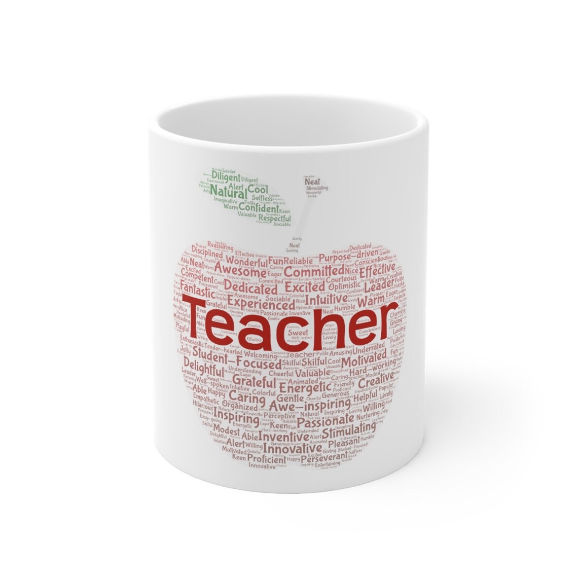 Teacher Apple Mug Educator Teacher Gift Teacher - Etsy