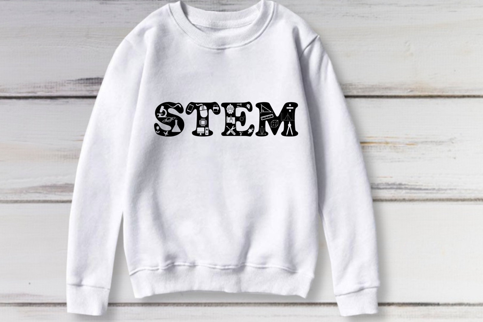 STEM Word Art Cut File Pack, Science Technology Engineering Mathematics ...