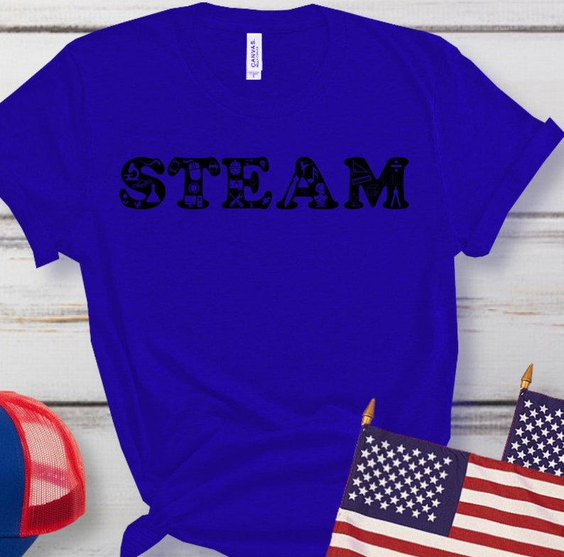 STEAM Word Art Cut File Pack, Science Technology Engineering Art and ...
