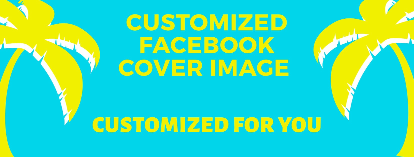 Custom Facebook Cover Image - Etsy