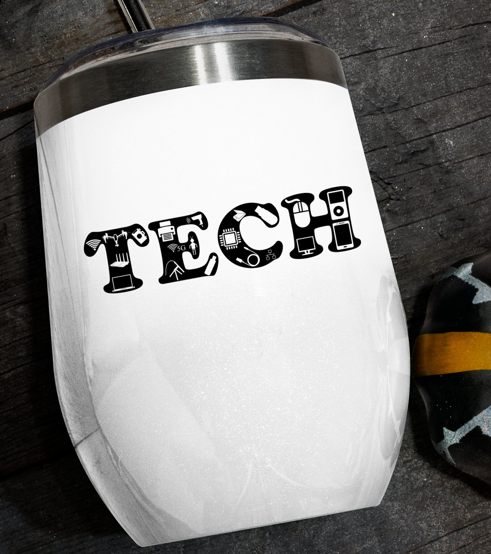TECH Word Art Cut File Pack, Technology Word Art, Tech Buff, Tech Nerd ...