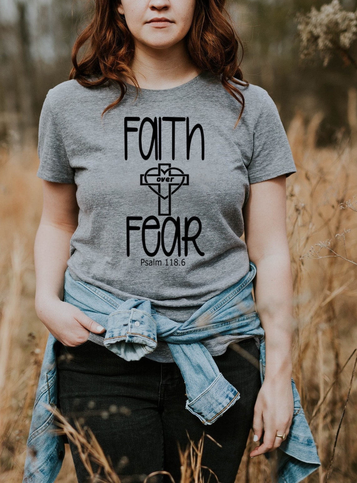 Faith Over Fear Psalm 118:6 Cut File, Religious - Etsy