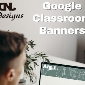 Google Classroom Banner Math Mega Pack 1, Teacher, Classroom, School ...