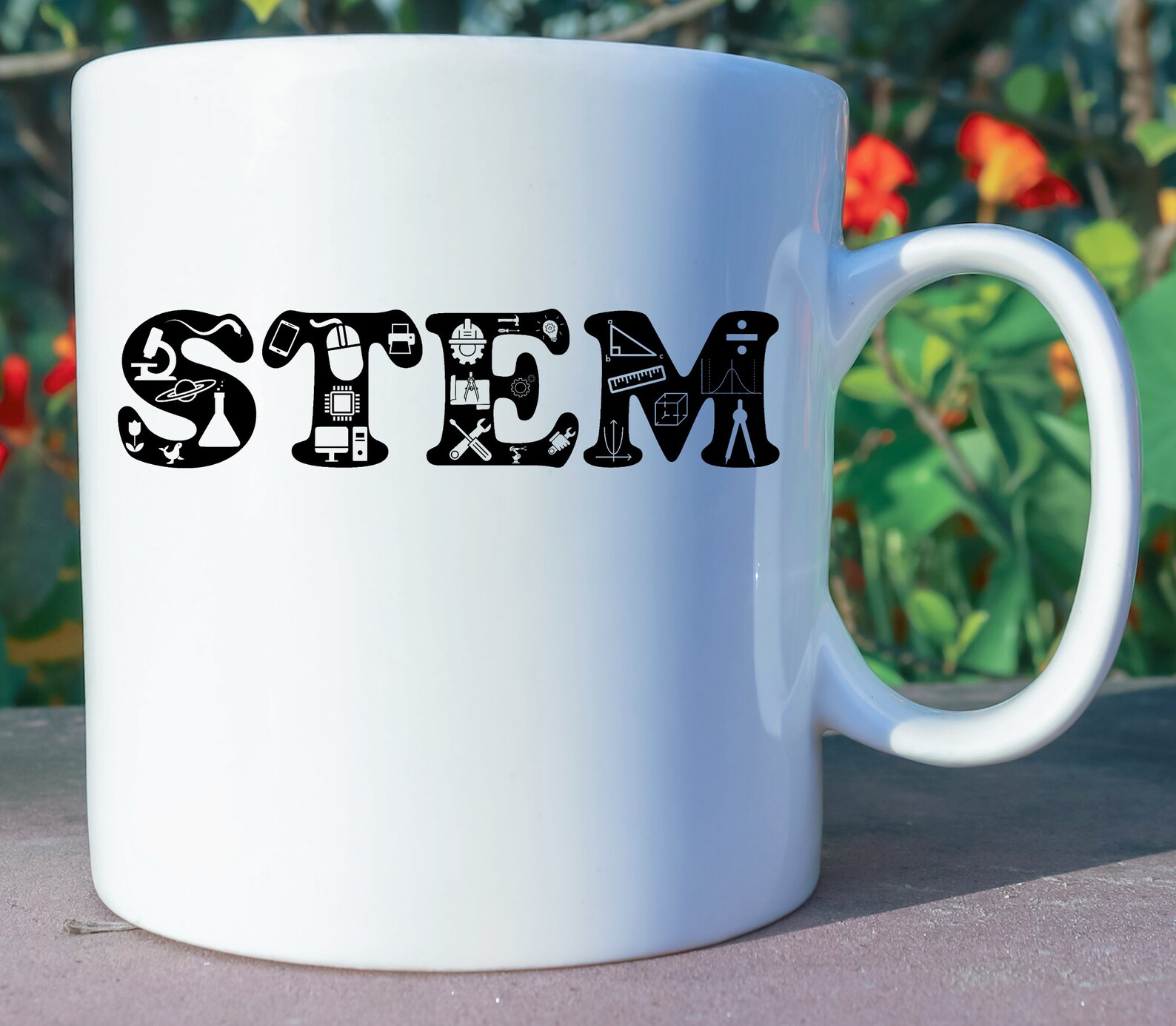 STEM Word Art Cut File Pack, Science Technology Engineering Mathematics ...