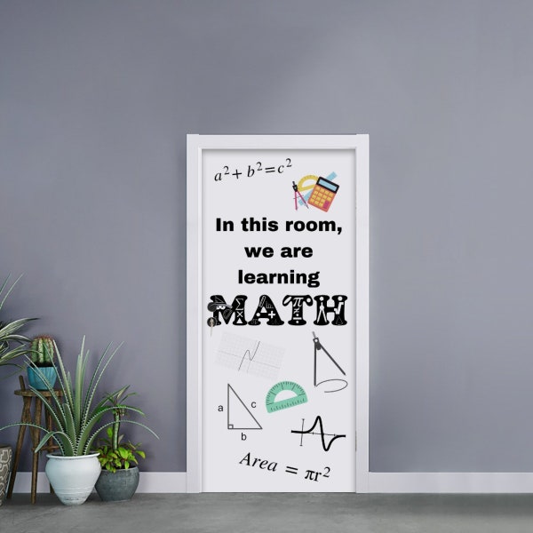 Math Door Decor - Etsy