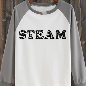 STEAM Word Art Cut File Pack, Science Technology Engineering Art and ...
