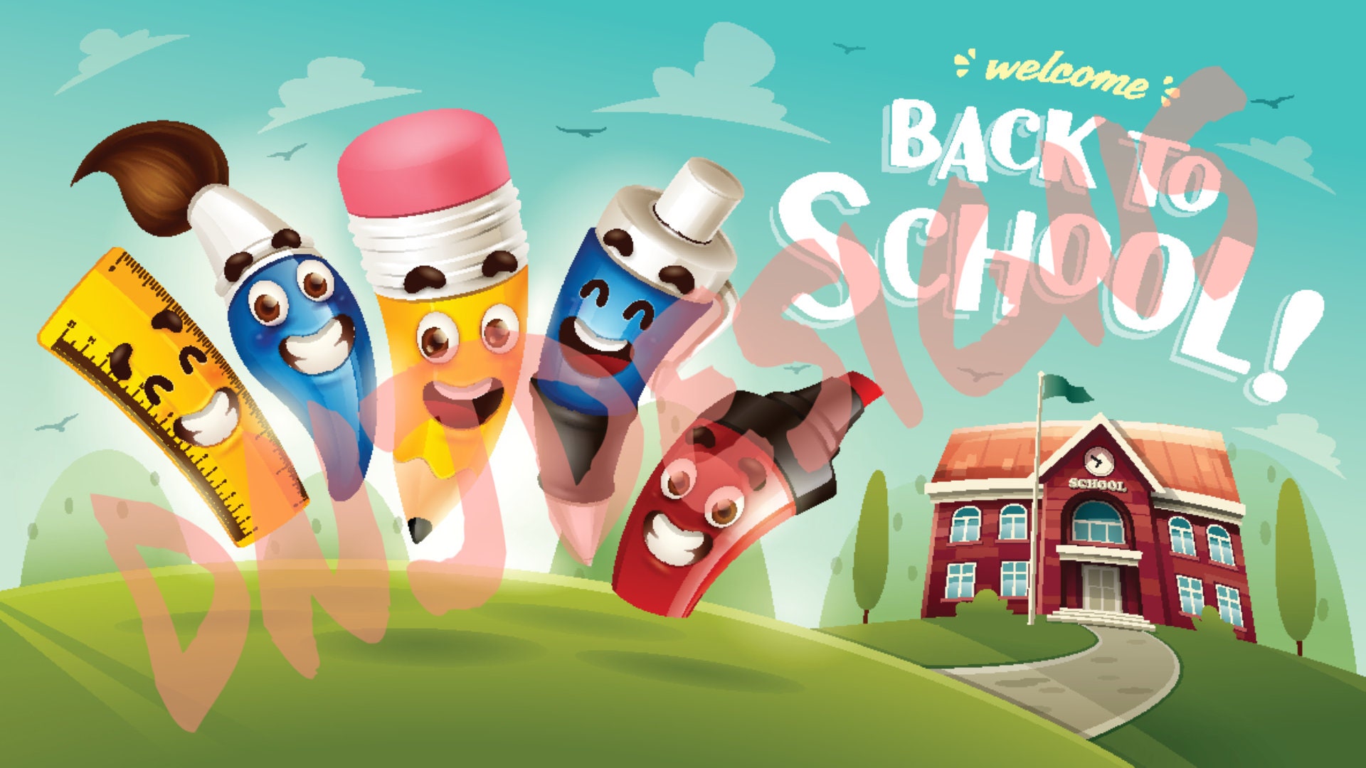 Back to School Zoom Backgrounds, Teacher - Etsy