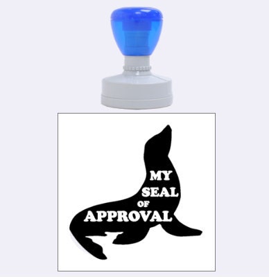 My SEAL of Approval Rubber Stamp - Etsy