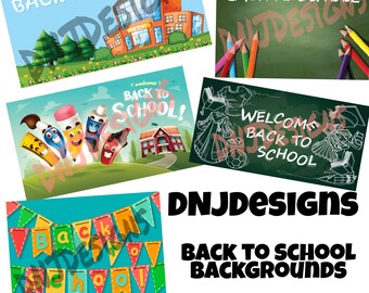 X5 Virtual Classroom Backgrounds, Zoom Backgrounds, Classroom ...