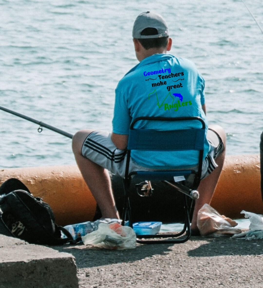 Geometry Teachers Make Great Anglers Cut File Pack Math - Etsy