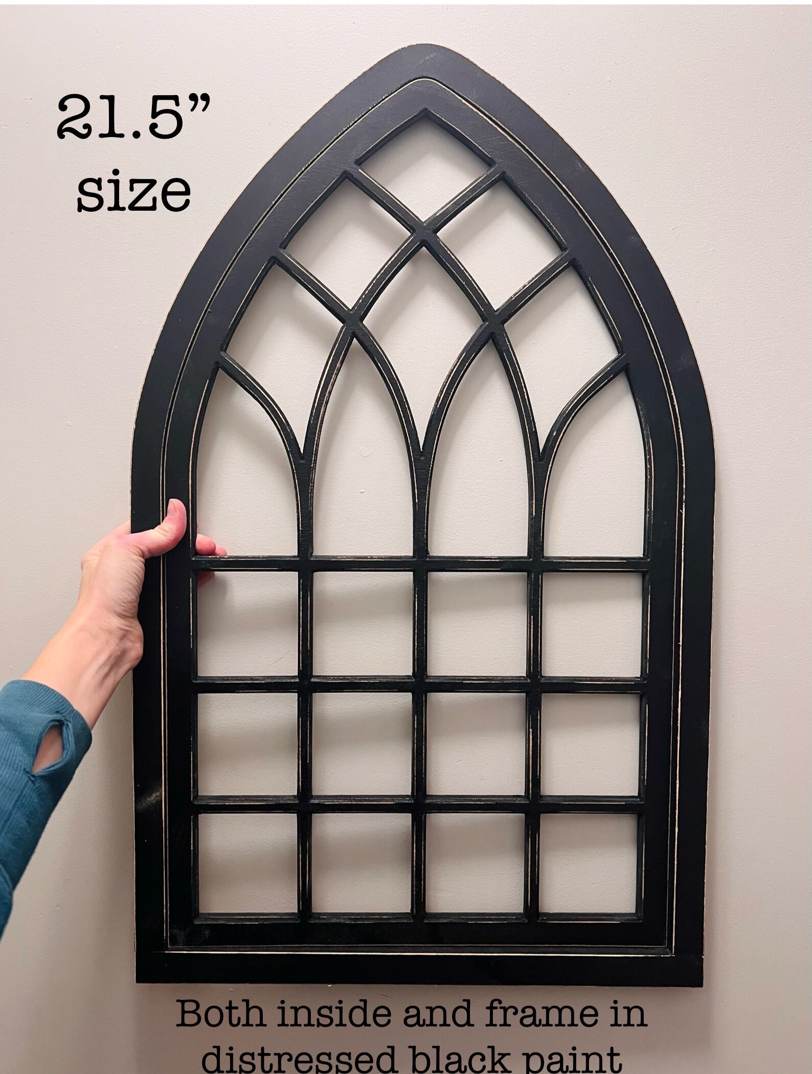 Farmhouse Cathedral Window Frame: Rustic Wall Decor - Etsy