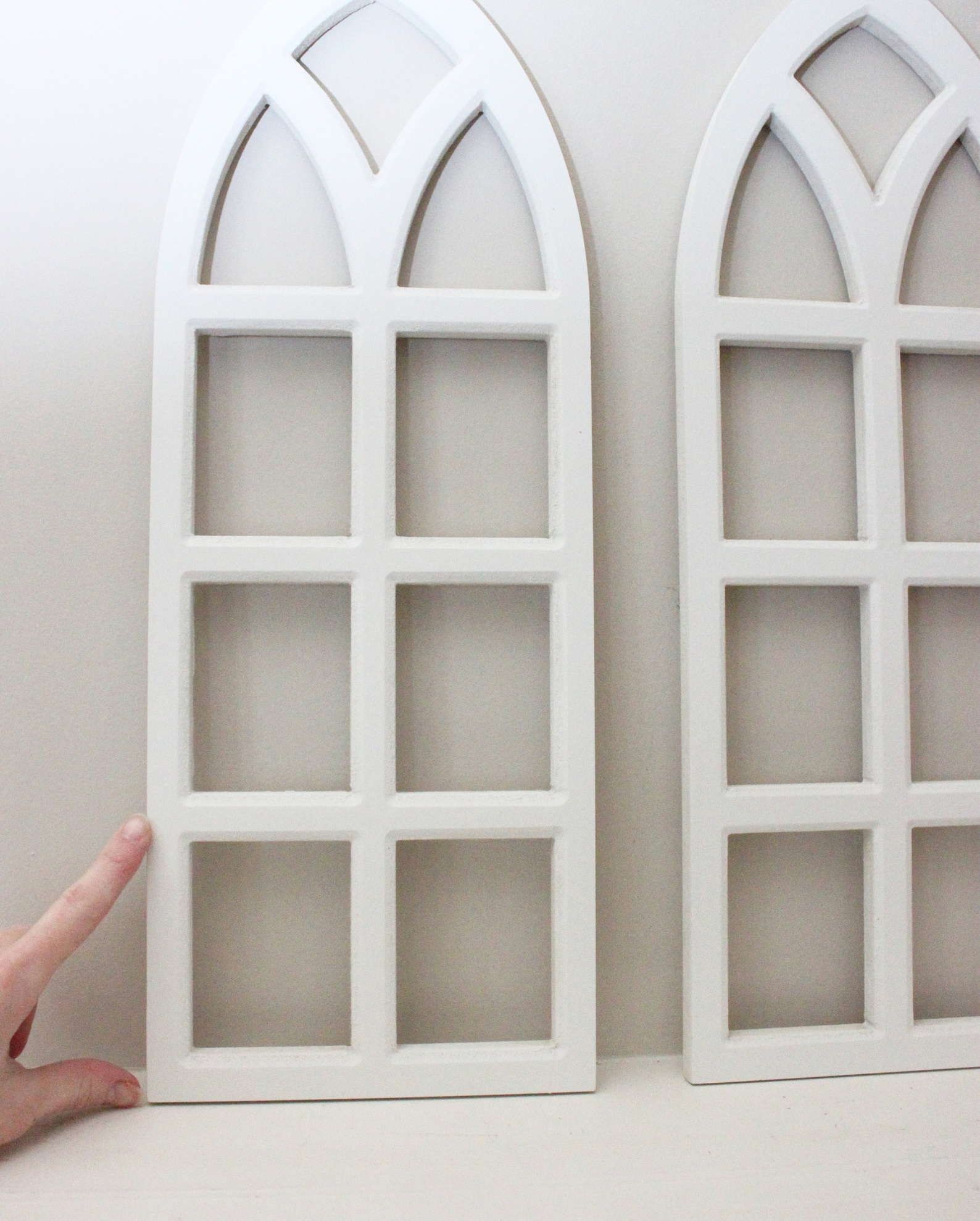 Wooden Arch Arched Frame Farmhouse Window Wooden Frame - Etsy