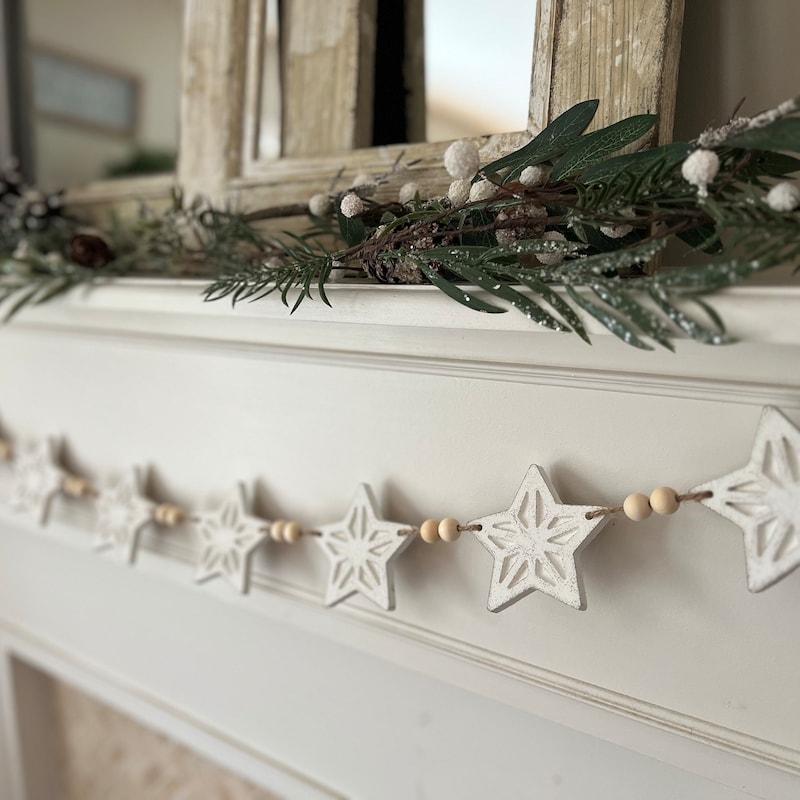 Christmas Stars Garland - Etsy