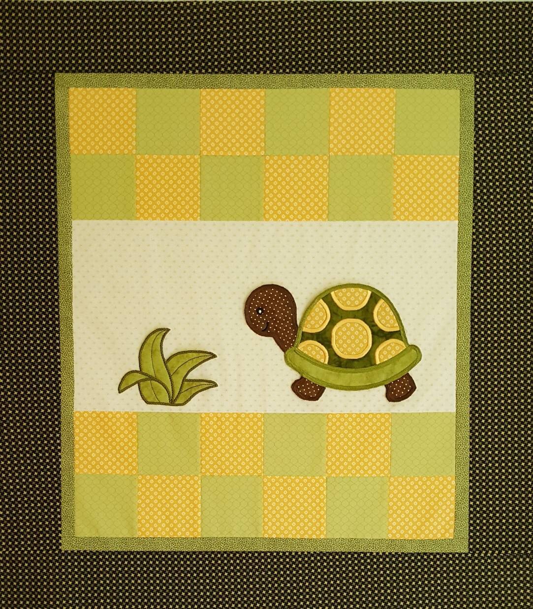 Turtle Baby Quilt Kit | Etsy