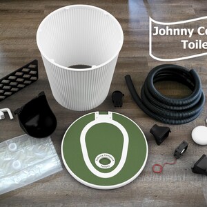The Nifty-nettyair by Johnny Compost Toilets - Composting Toilet Kit ...