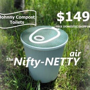 The Nifty-nettyair by Johnny Compost Toilets - Composting Toilet Kit ...