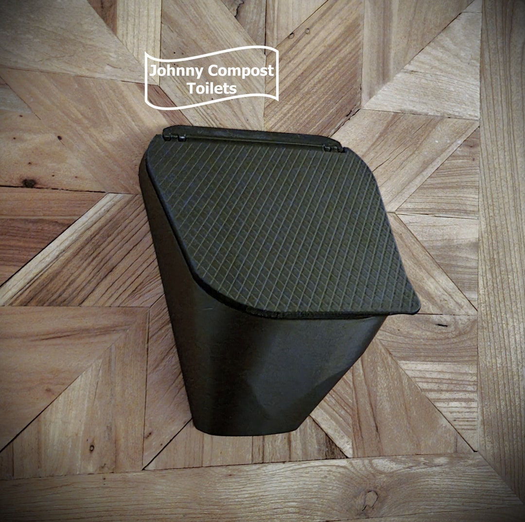 Urinal With Hinged Lid - Proprietary Anti-splash Design, Wall-mounted ...