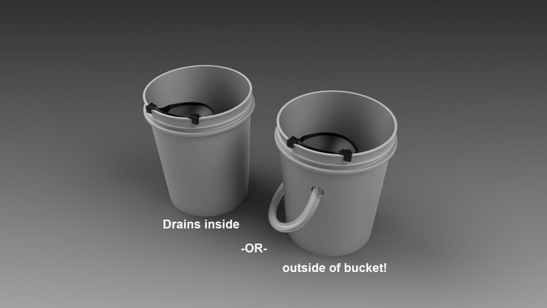2 for 1! Urinal and Urine Diverter Combo: Urinal and "bucket-contained ...