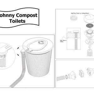 The Nifty-nettyair by Johnny Compost Toilets - Composting Toilet Kit ...