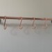Copper Pipe Rail with Cast Iron Brackets - Etsy