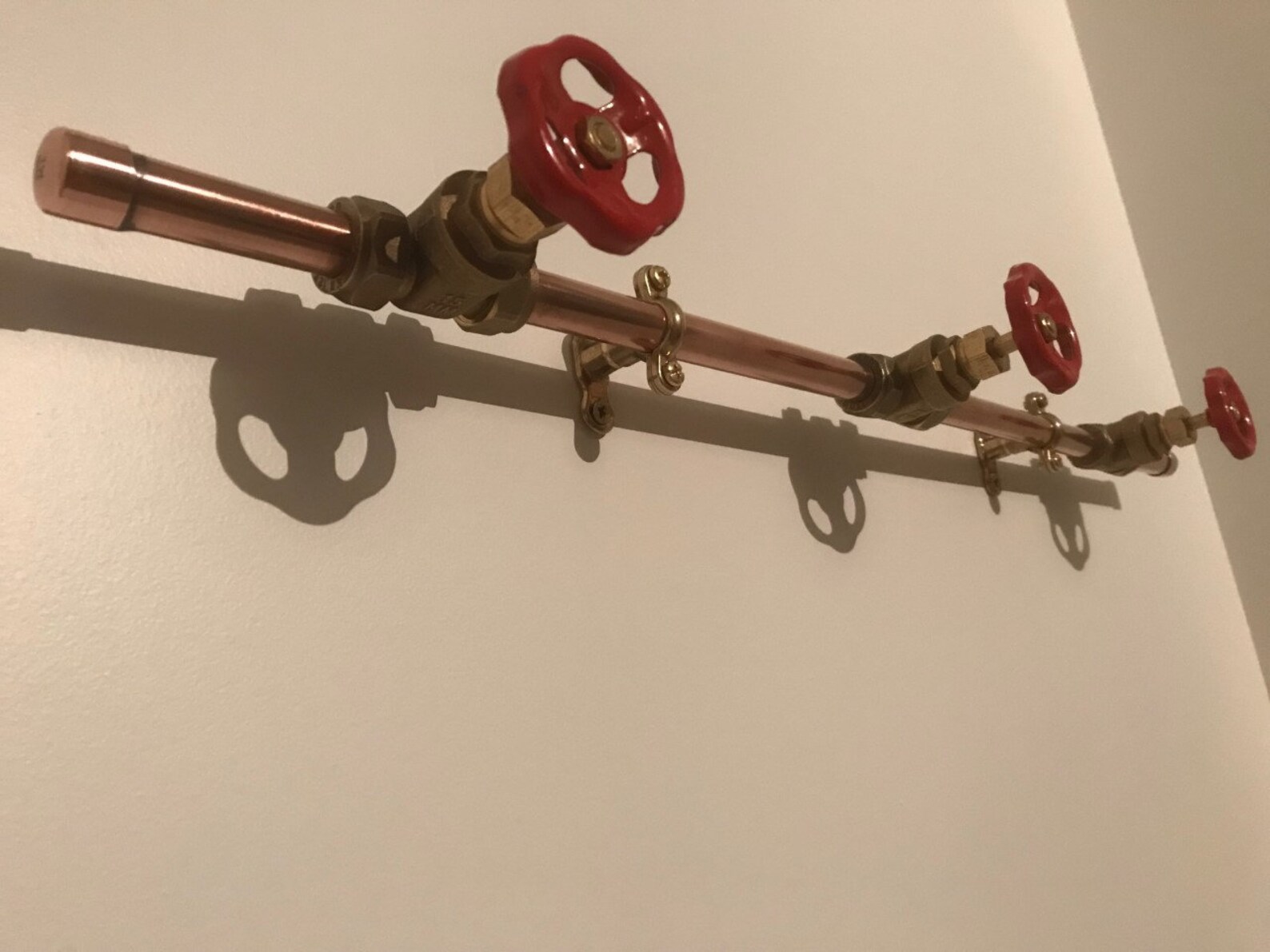 Copper Pipe Rail Hooks - Etsy UK