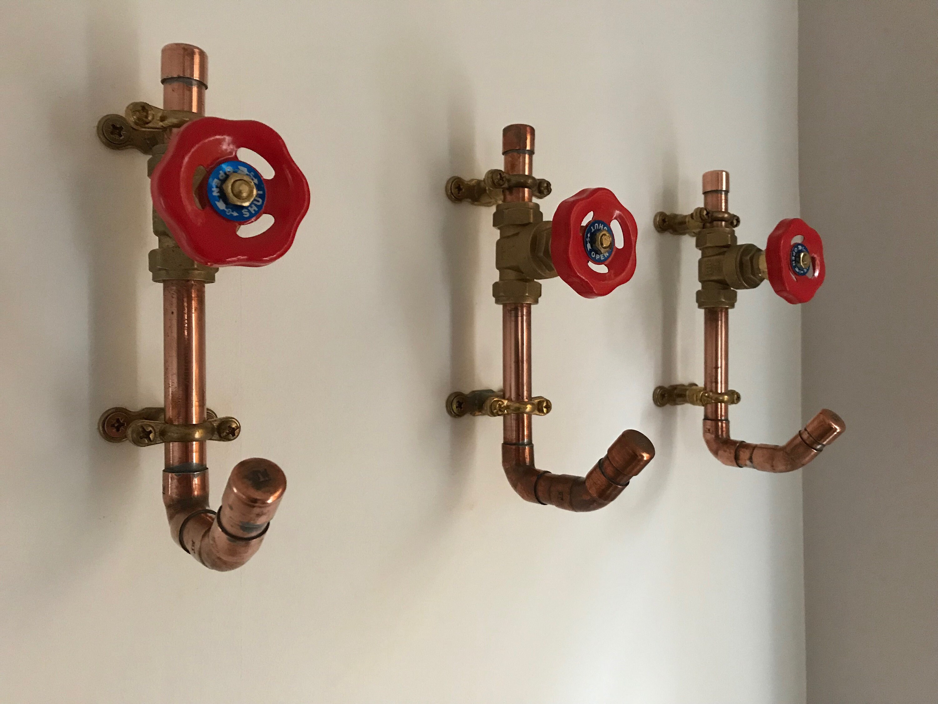 Copper Pipe Coat Hook | Etsy