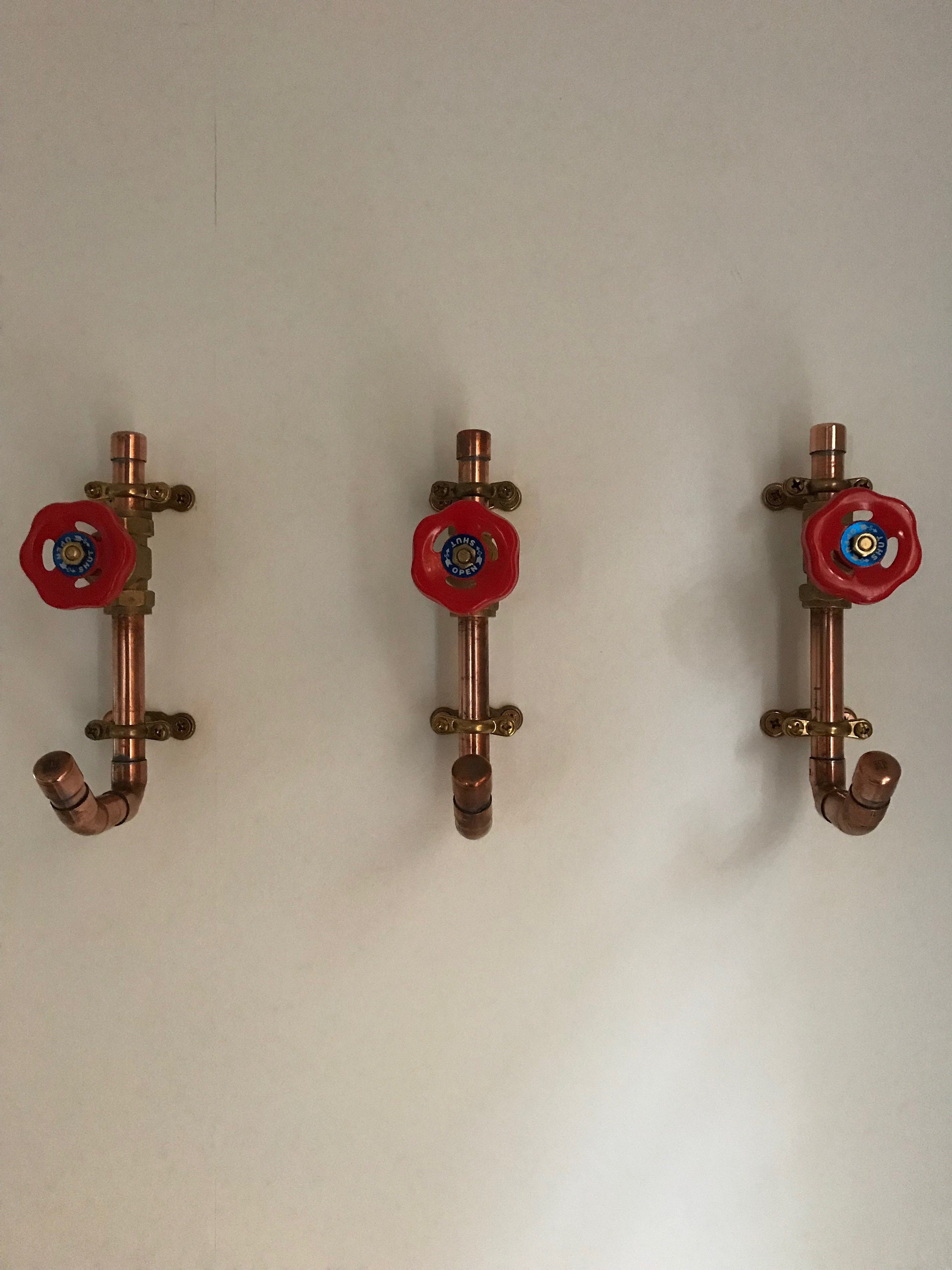 Copper Pipe Coat Hook - Etsy