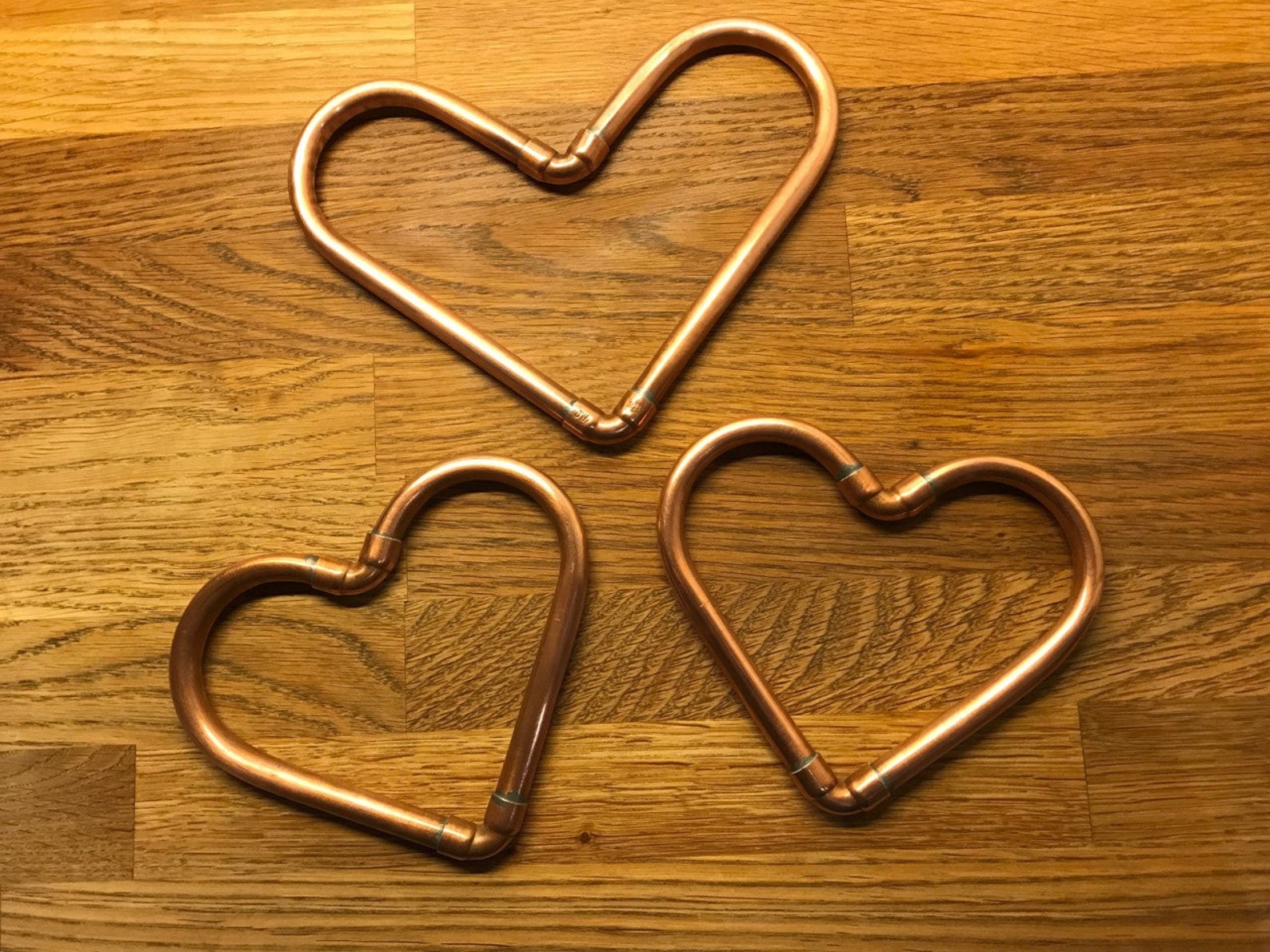 Copper Pipe Love Heart | Etsy