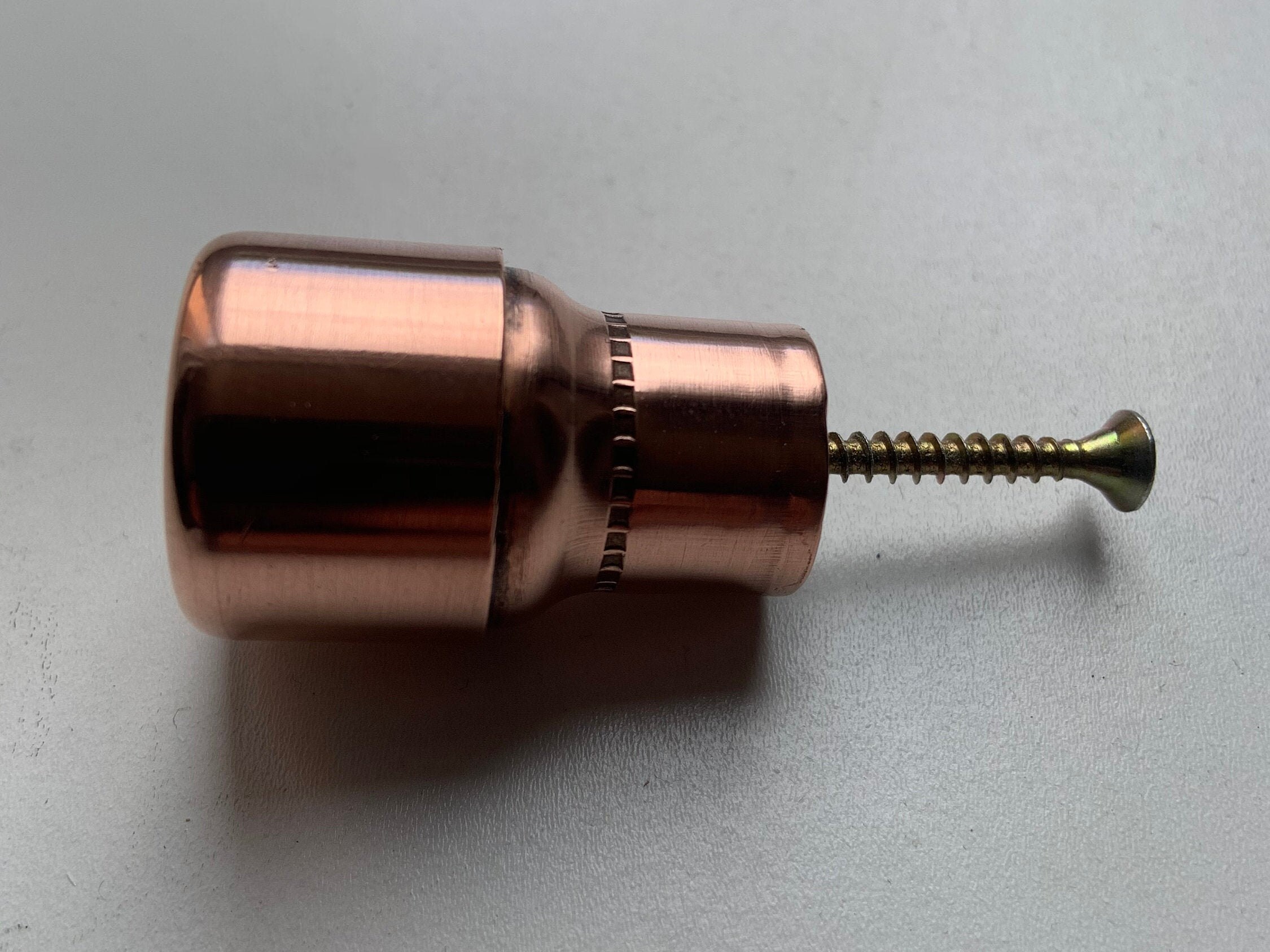 Copper Pipe Door Knob - Etsy UK