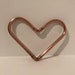 Copper Pipe Love Heart - Etsy