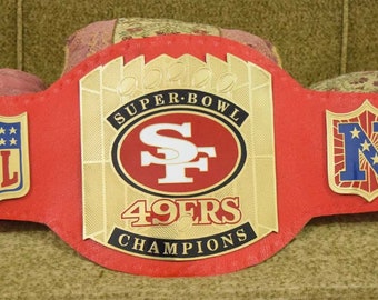 49ers Championship Belt | Etsy