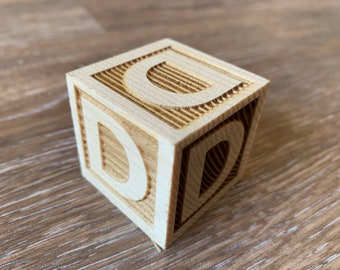 Alphabet Blocks | Etsy