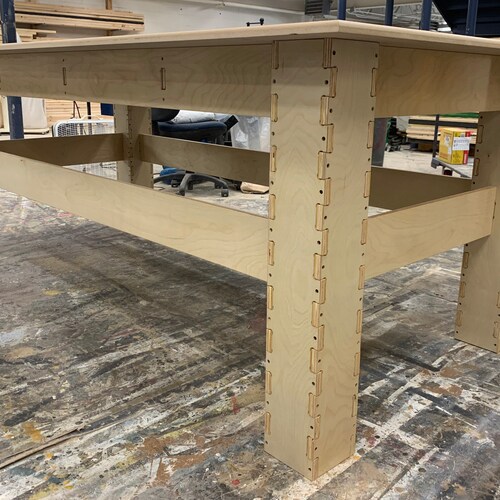 Shop Work Table cnc File Flat Pack Furniture - Etsy New Zealand