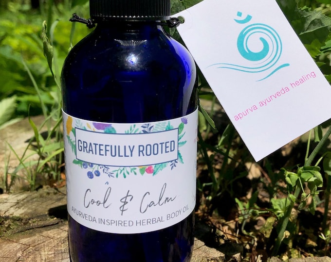 Cool & Calm Ayurveda Inspired Body Oil - Etsy