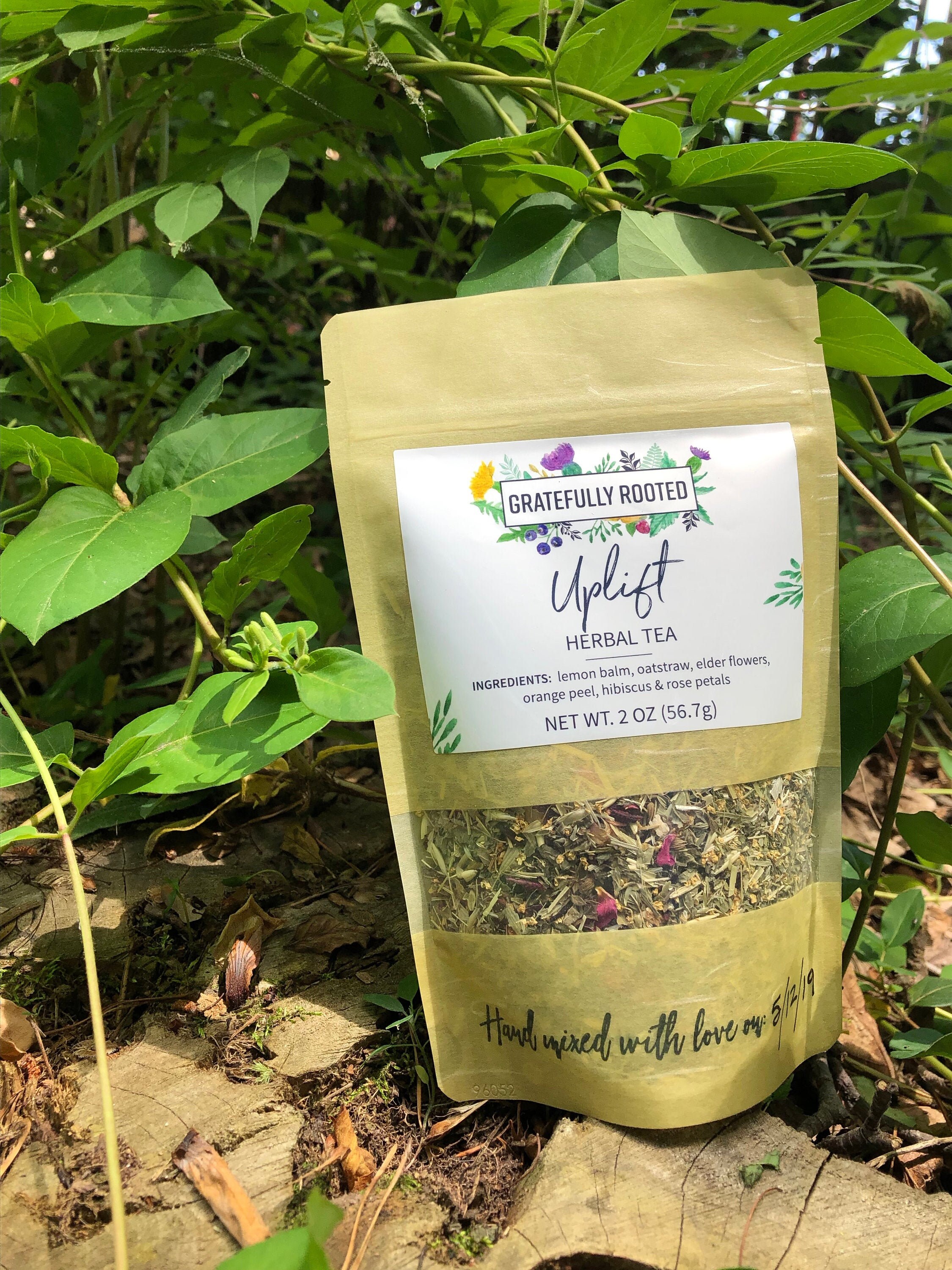 Uplift - 2oz Herbal Tea Blend - Etsy