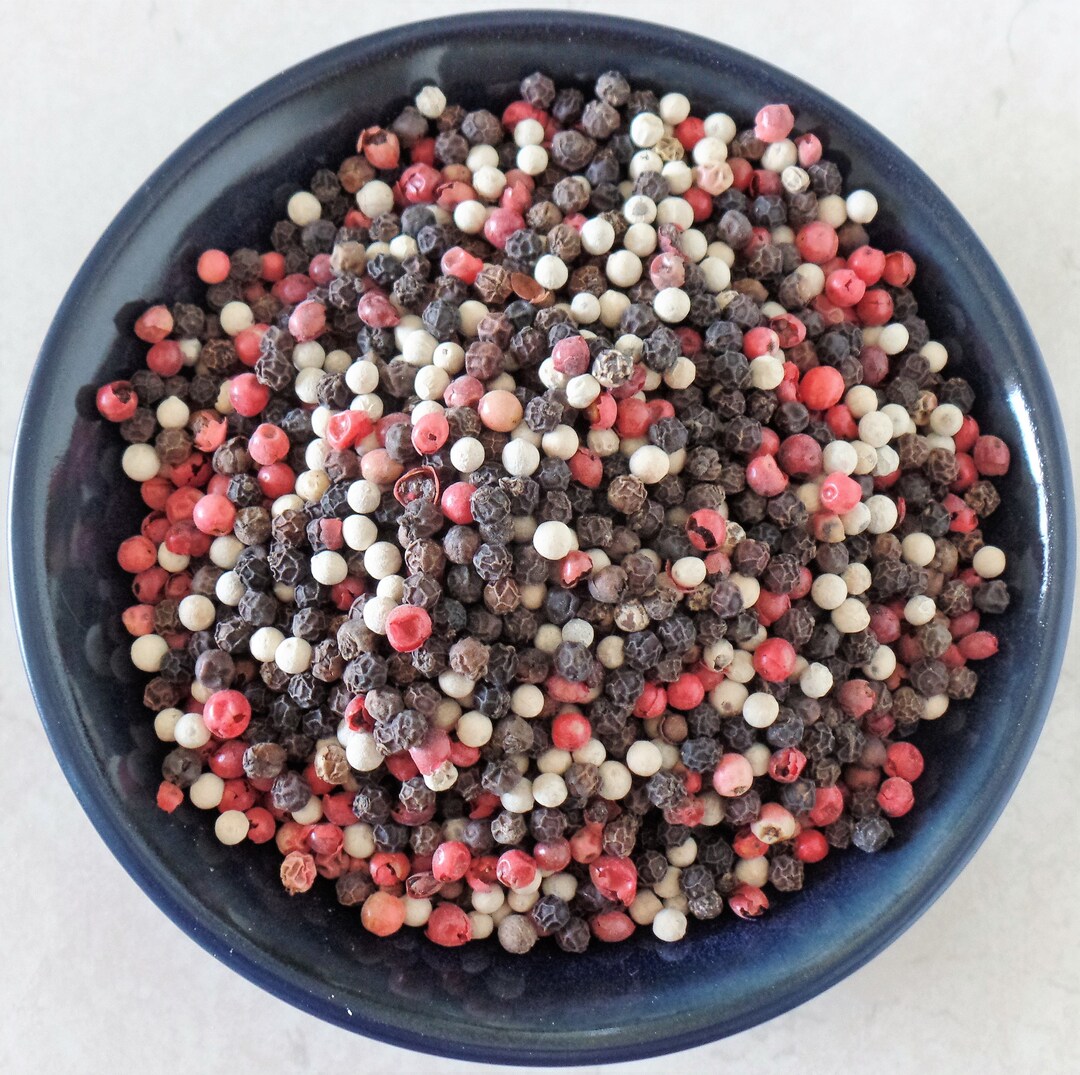 Original Rainbow Peppercorns 3 Color Mix 2 Oz – 32 Oz Resealable Bag - Etsy