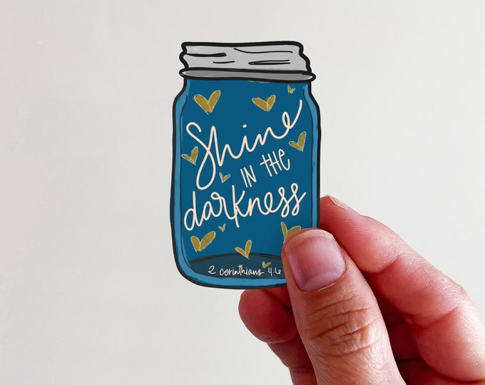 Be a Light Christian Vinyl Sticker Perfect for Laptops - Etsy