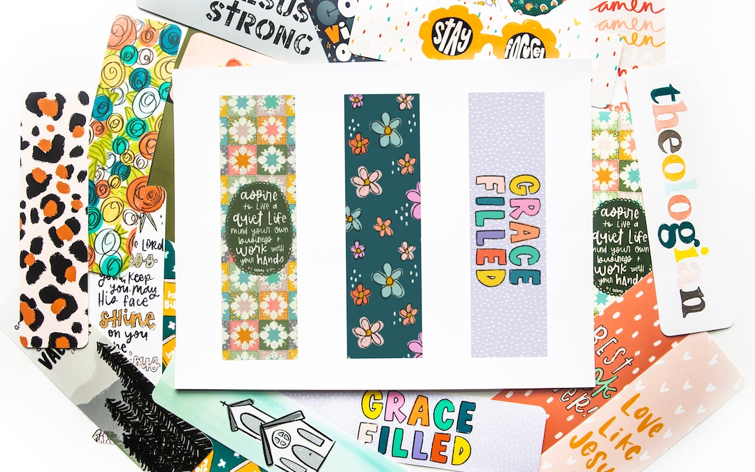 Grace Filled Set of Three DIGITAL FILES Bookmark Faith Based - Etsy