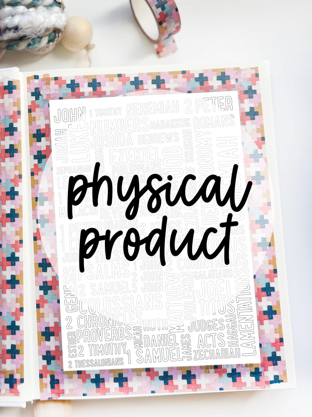 Books of the Bible Color-in Sheet (physical Printed Version) - Etsy