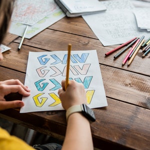 Coloring Pages - for iPad Procreate or Print on Your Home Printer - for ...