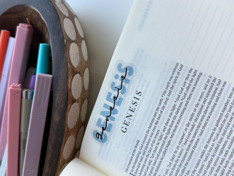 Books of the Bible Header Labels - NATURE AT NIGHT -LABEL005 - Etsy