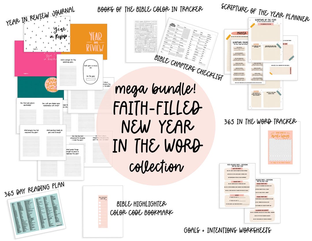 Ultimate Faith-based Mega Bundle (digital Download) - Etsy