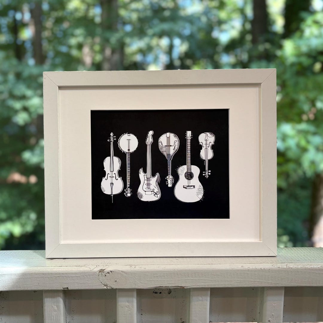 Folkin’ Around 8x10 Print - Etsy